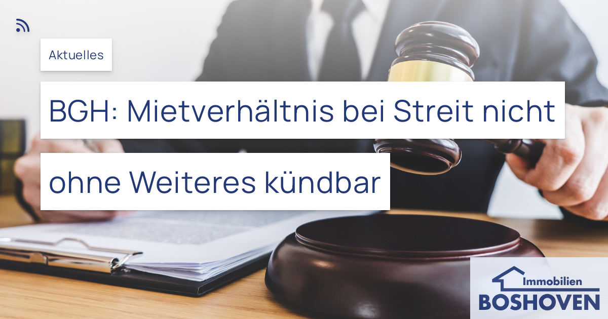 Bgh Urteile Immobilien
